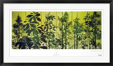 Framed Art Trees (Early Edo Period 17th Century Japan) – Bruce Teleky, Inc.