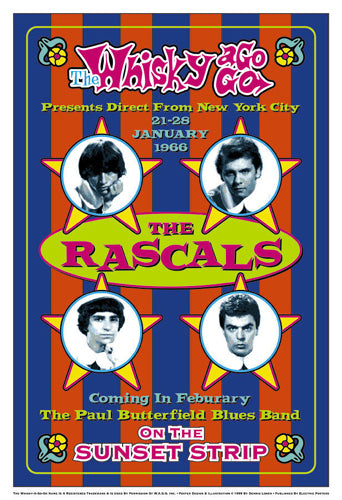 The Rascals, 1966: Whisky-A-Go-Go, Los Angeles by Dennis Loren – Bruce ...